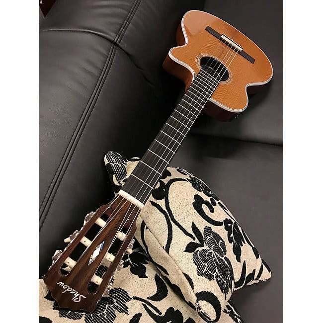 SHADOW JM-CC 44 CA Style Thinline Nylon String | Reverb