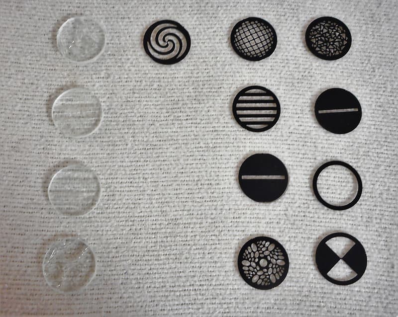 Elation Mixed Lot of Gobo Patterns | Reverb