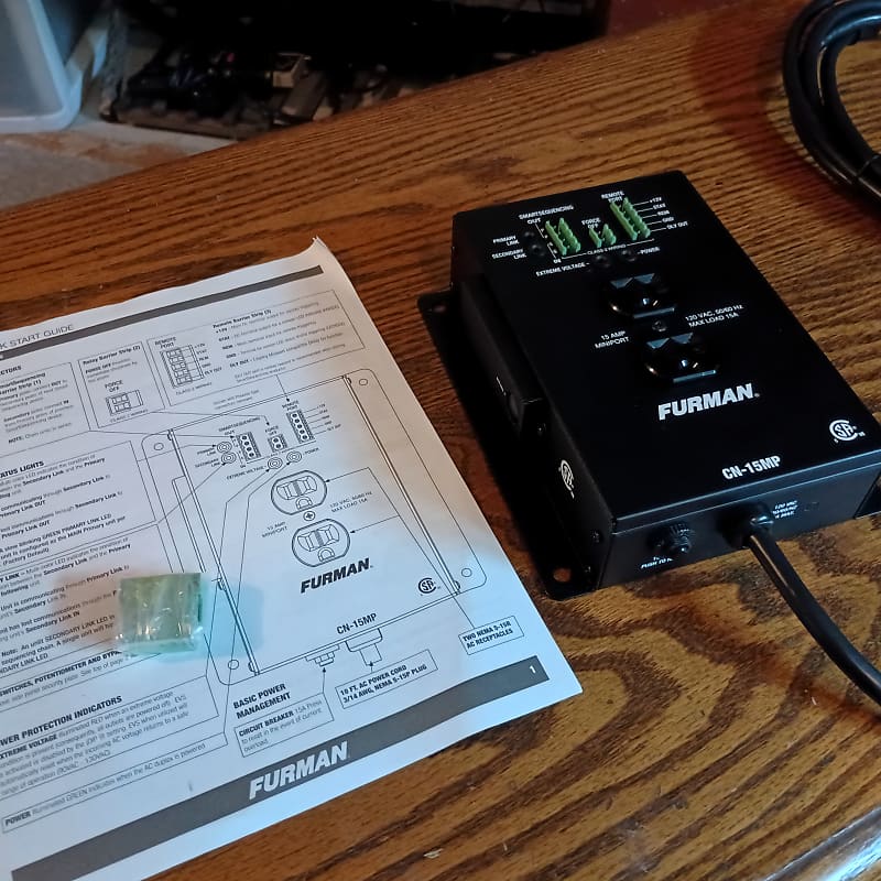 Furman CN-15MP 15A MiniPort Power Sequencer | Reverb