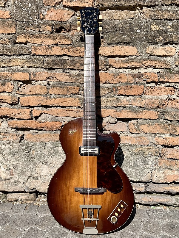 1960 Hofner Club 40 Sunburst vintage Beatles | Reverb
