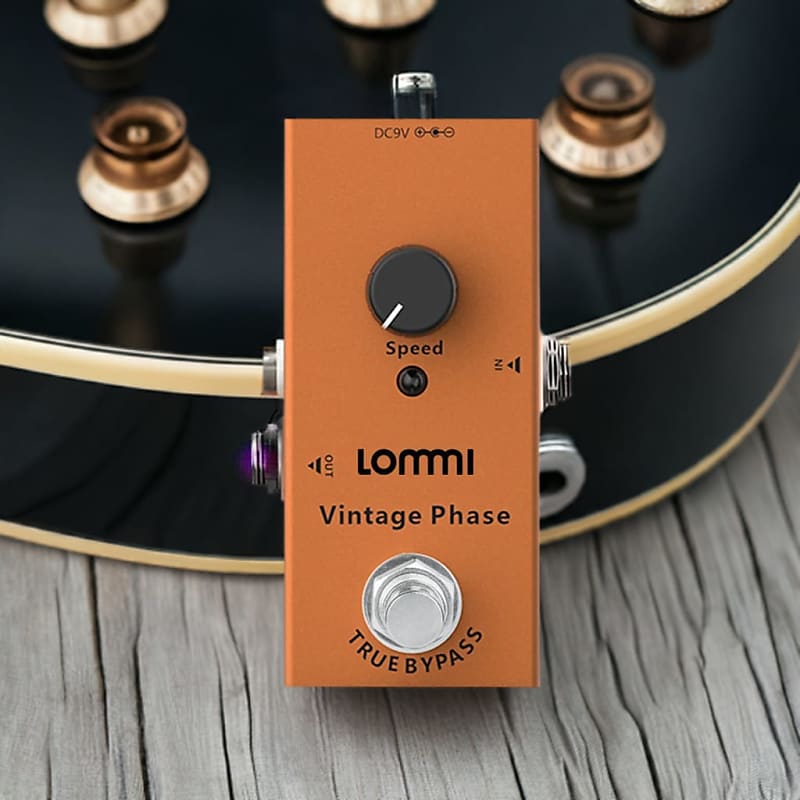 LOMMI Vintage Phase Guitar Phaser Pedal | Reverb