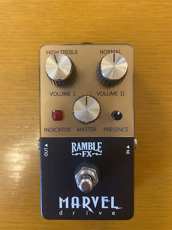 Ramble FX Marvel Drive V2 Black | Reverb