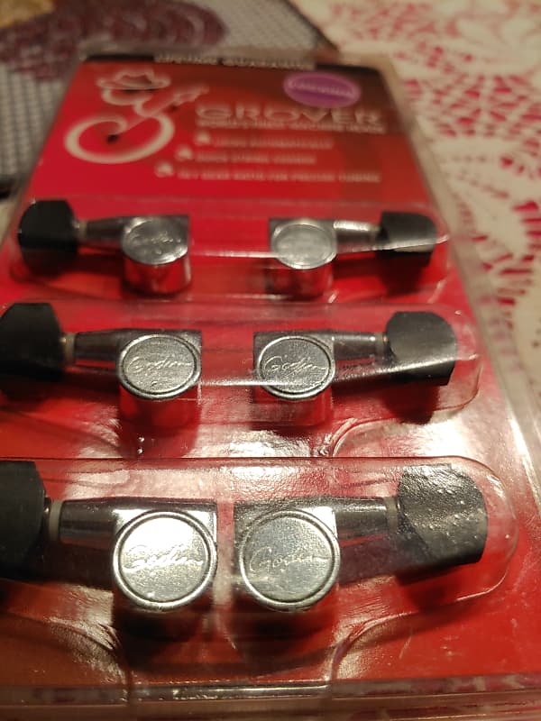 Grover 406C Mini Locking 3x3 Rotomatic Tuners - 18:1 2010s - | Reverb