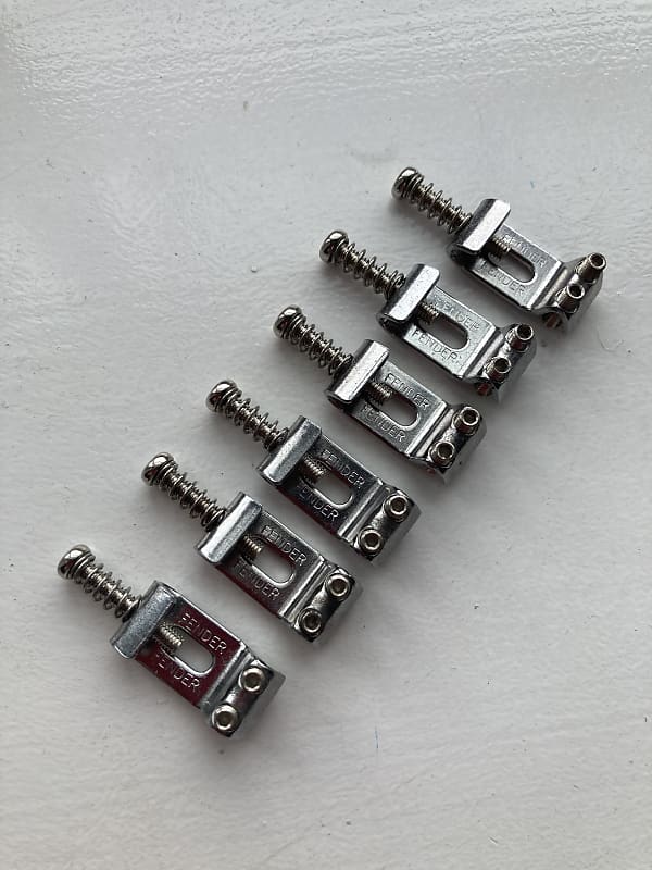 Fender Stratocaster Saddles | Reverb