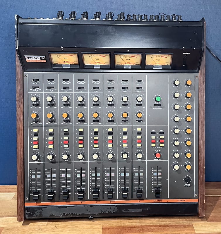 TEAC / Tascam Model 3 Vintage 8-channel Analog Mixer Desk | Reverb UK
