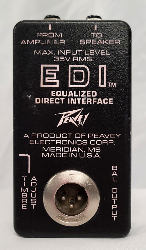 Peavey EDI Direct Interface 1980's | Reverb