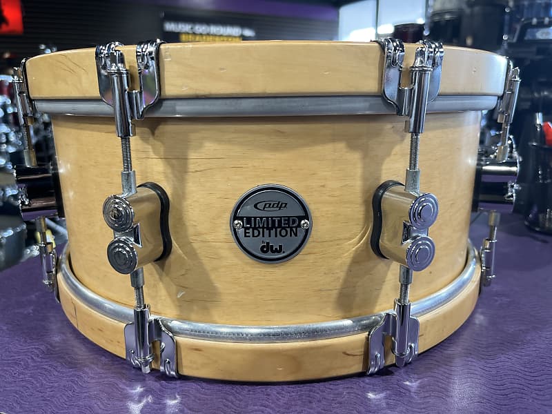 PDP 6x14 Limited Edition Classic Wood Hoop Snare | Reverb
