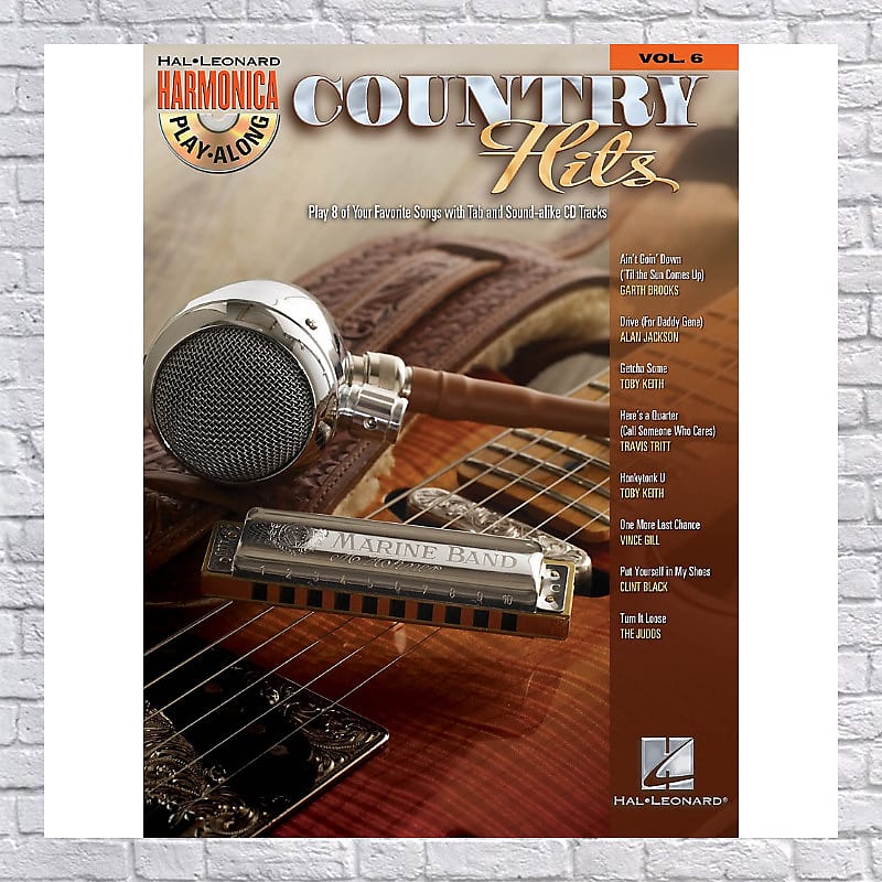Country Hits for Harmonica Book Vol. 6 | Reverb