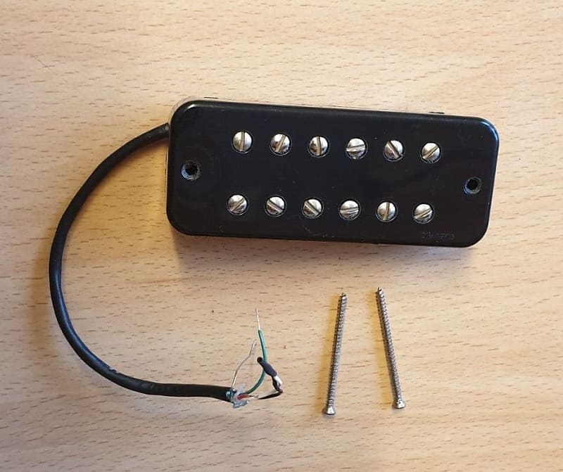 Dimarzio Dp154 Dlx Plus Bridge P90 Sized Humbucker Hot Pickup | Reverb