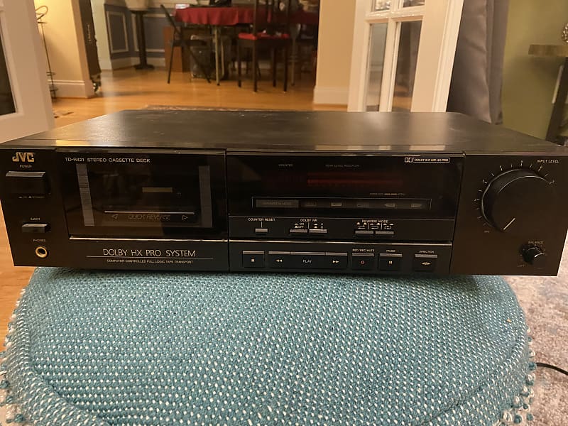 JVC TD-R421 Stereo Cassette Deck Early-90s | Reverb