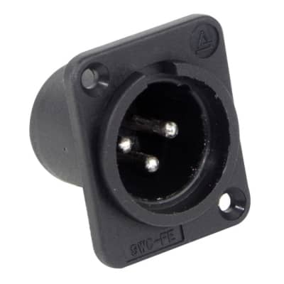 Switchcraft Type D3F XLR Female Rectangular Panel Mount Jack | Reverb
