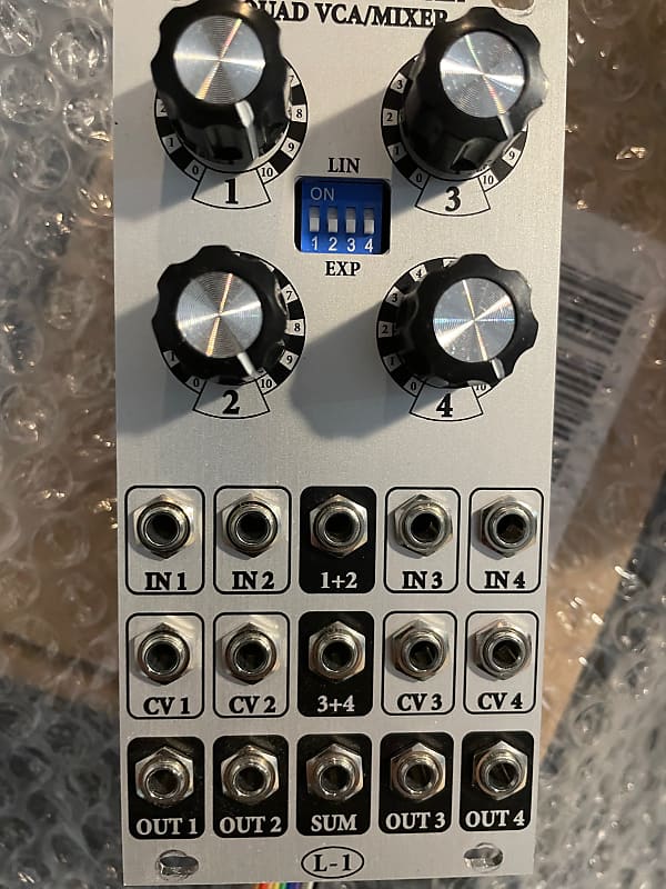 L-1 Quad VCA-Mixer 2022 - Silver | Reverb