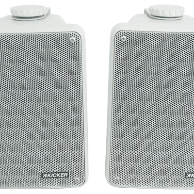 (4) Kicker KB6 6.5" Grey Indoor/Outdoor Home Theater | Reverb