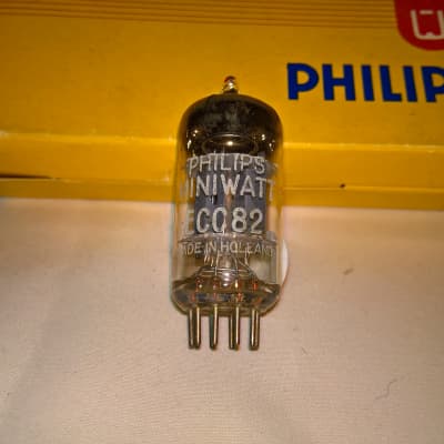 Philips Miniwatt ECC82 - 12AU7 1964 Glass Audio Tube Vintage | Reverb