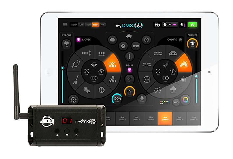 ADJ mydmx GO, DMX Lighting Controller | Reverb