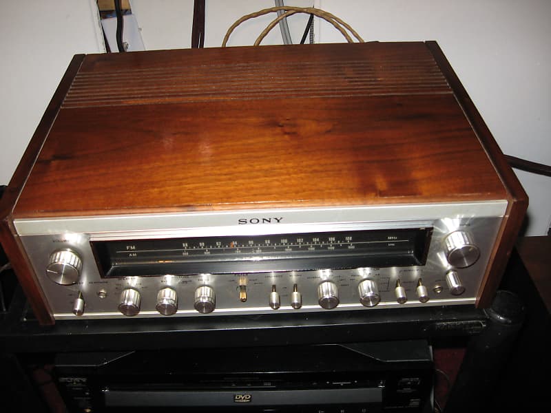 vintage classic Sony STR-7065A, 1972 - silver rosewood | Reverb