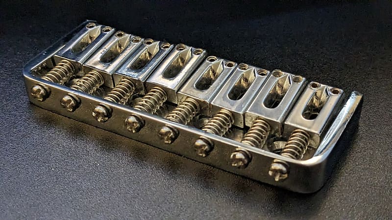 8 String Hardtail Fixed Bridge - Chrome | Reverb UK