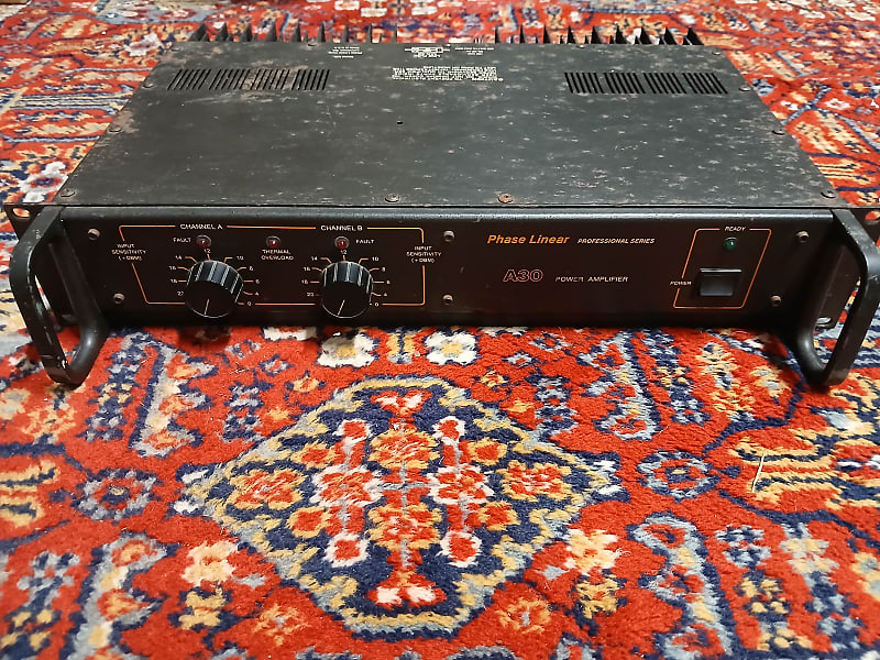 Phase Linear A30 Rack Mount Power Amplifier Rare | Reverb Australia