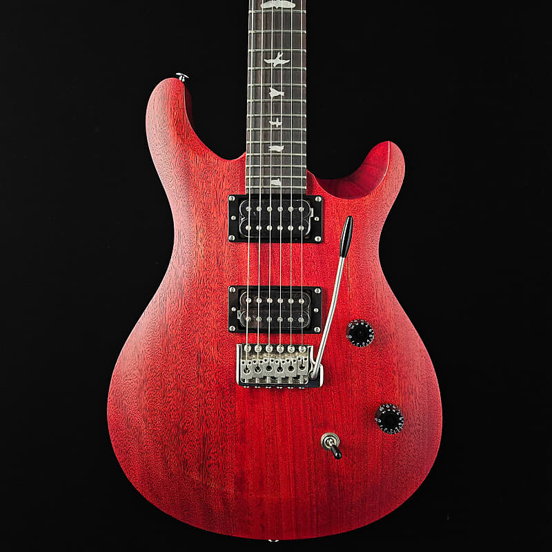 PRS SE CE 24 Standard Satin Electric Guitar - Cherry Satin - | Reverb