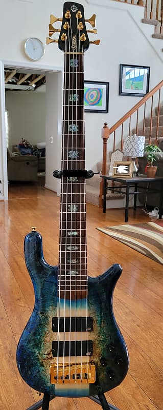 Spector USA Custom NS-6 6-String Bass Guitar - Desert Island | Reverb