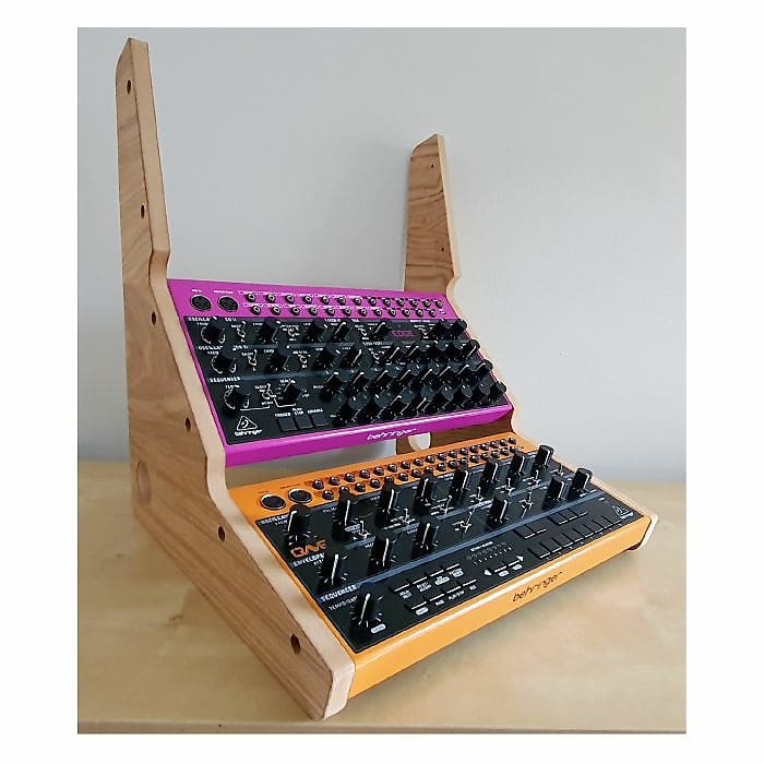 Synths & Wood Behringer Crave/Edge/Spice Oak Veneer Triple | Reverb