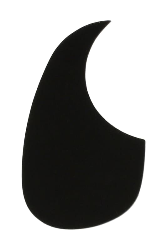 Pickguard For Acoustic Guitar, Lefty Left-Hand - BLACK | Reverb