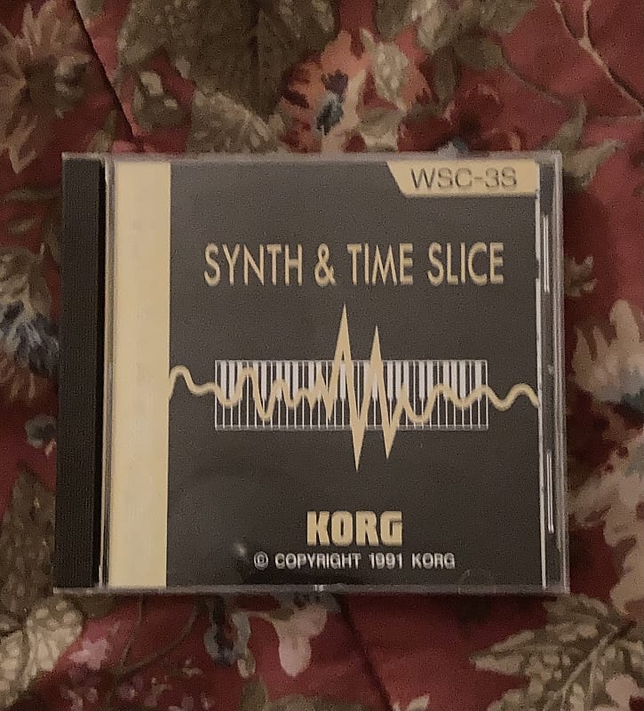 Korg Wavestation WCS-3S Synth & Time Slice PCM Cards Super | Reverb