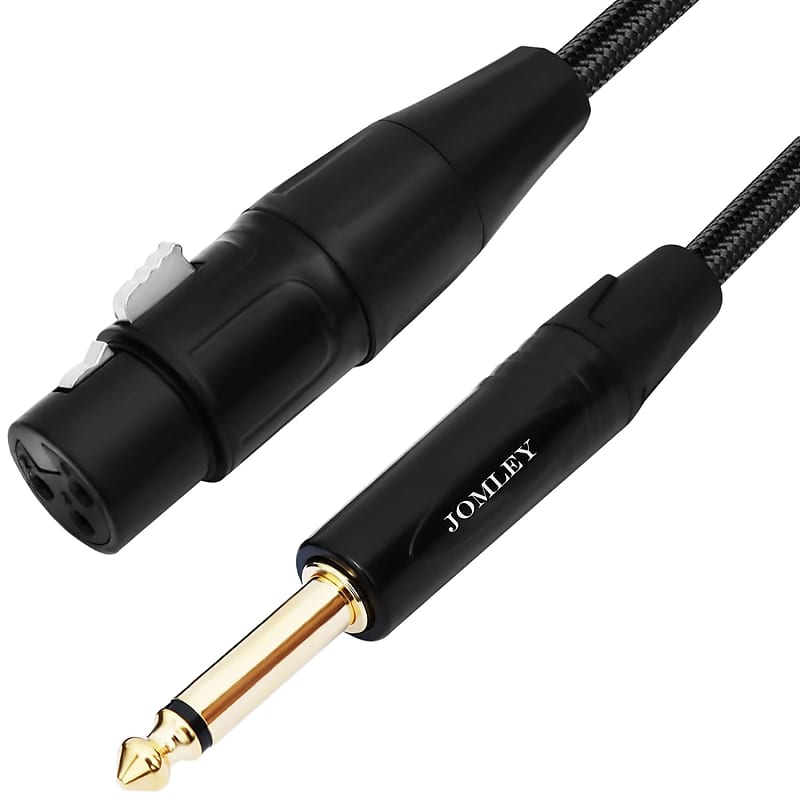 Female Xlr To 1/4 Inch Ts Mono Cable, 6.35Mm Mono To Xlr | Reverb