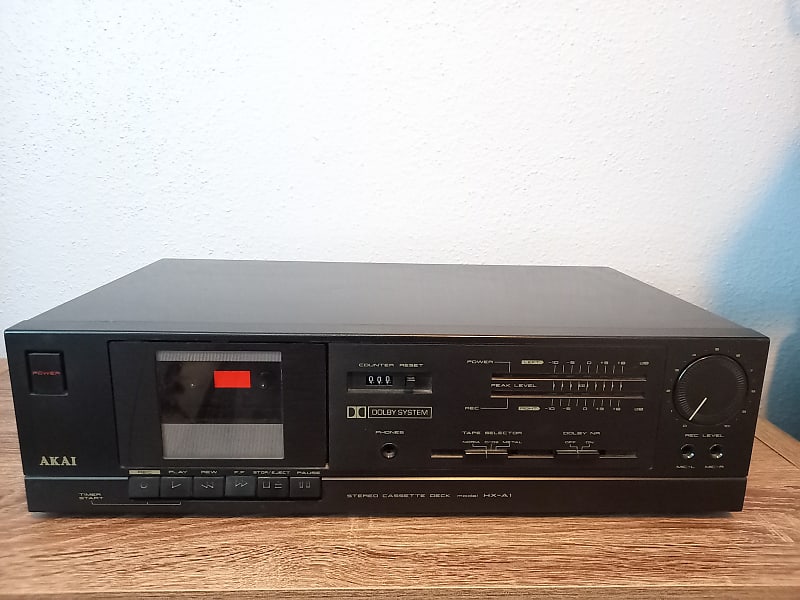 Vintage Akai Cassette Deck HX-A1. Tested | Reverb
