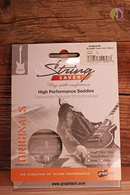 Graph Tech String Saver Originals Tune-O-Matic Saddles | Reverb