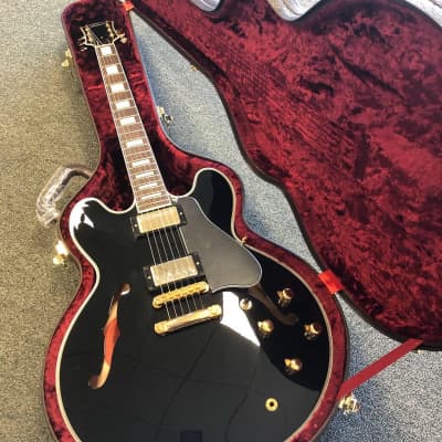 Tokai ES-156 Custom Shop Black Beauty | Reverb