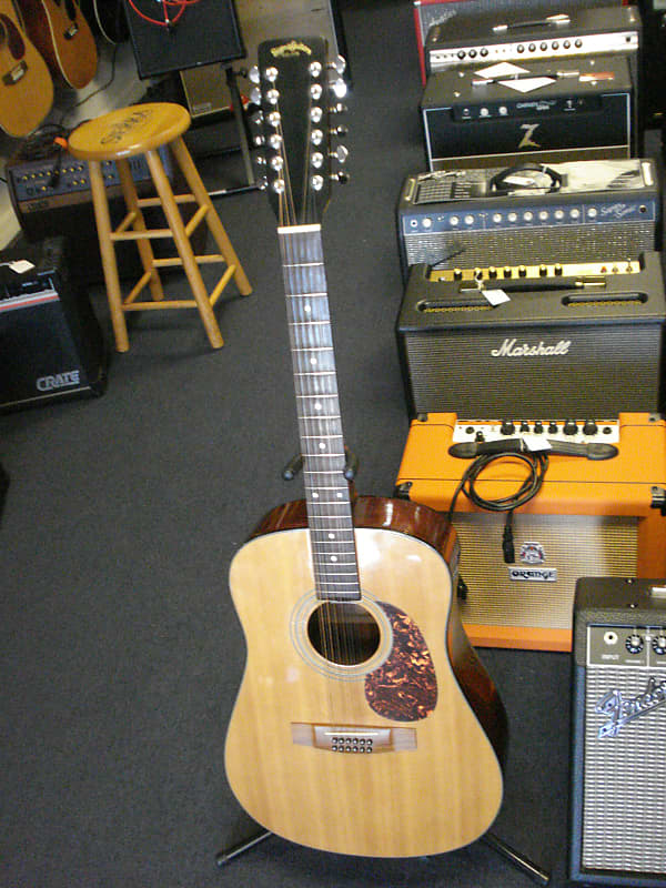 Sigma DM-12-2 by Martin 12 string guitar | Reverb