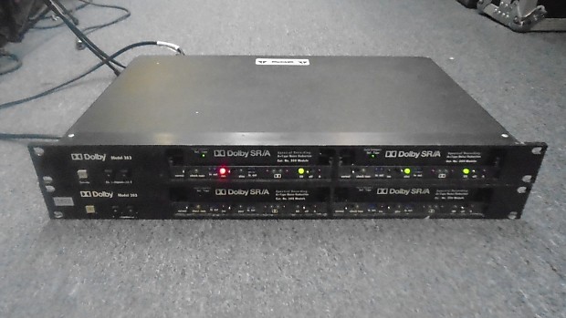 DOLBY Model 363 WITH (2) SR/A Cat No. 300 Type A Noise | Reverb