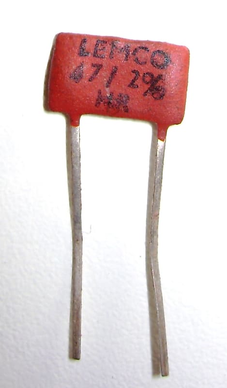 Lemco 47pf 500v Silver Mica Capictors - Marshall Plexi Vox | Reverb