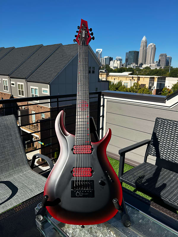 Kiesel AJ7E 2022 - Red/Black Burst | Reverb