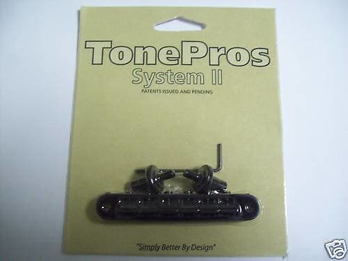 TonePros TP6-B Nashville Tunematic Bridge, BLACK | Reverb