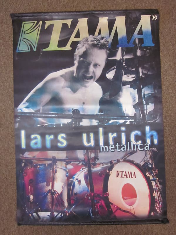 Tama Lars Ulrich promo poster | Reverb