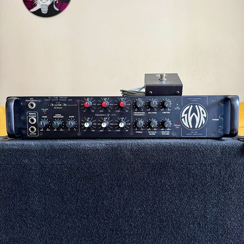 1993 SWR SM-900 All Tube Preamp Professional Series Bass | Reverb