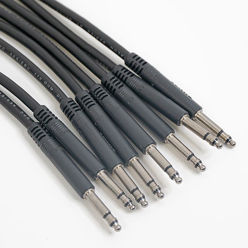 Bittree Bantam TT Audio Patch Cables - Set of 8 - 2ft | Reverb