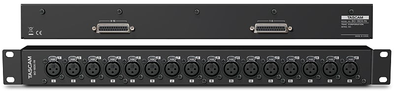 TASCAM BO-16DX/IN 16-Channel D-Sub XLR Breakout Box | Reverb