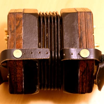 Lachenal Concertina Anglo 20 button C/G 1920's vintage | Reverb
