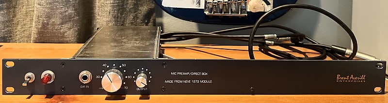 Vintage Neve 1272 Mic Preamp, Racked by Brent Averill | Reverb
