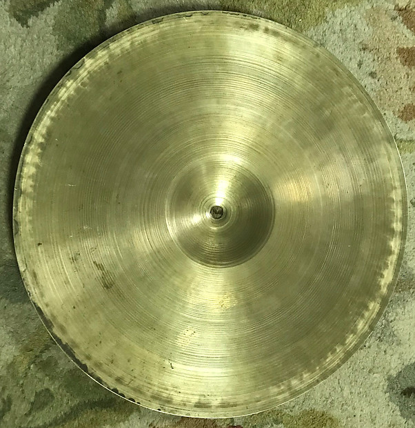 Beautiful Vintage Zildjian 13 3/4" 1940s Trans Stamp Thin | Reverb