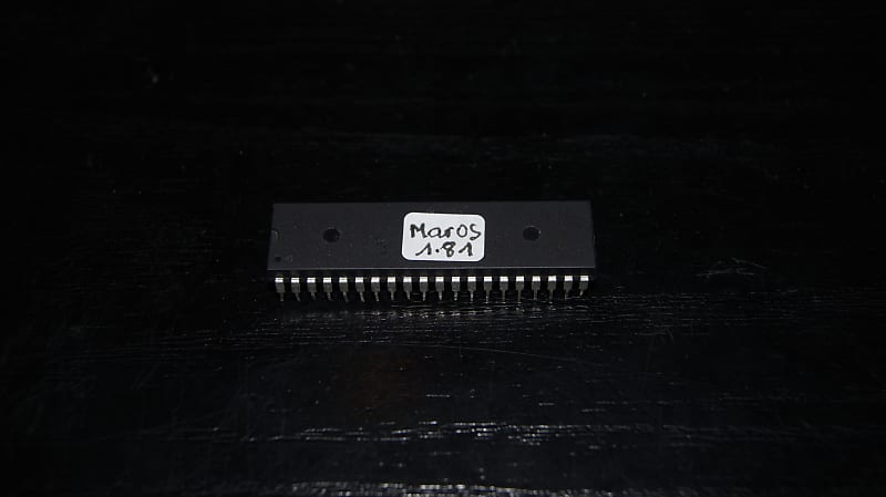 X0xb0x programmed Atmega 162 (IC3) with Mar0s 1.81 (xoxbox) | Reverb