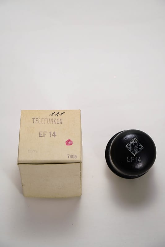 Telefunken EF14 Tube for U 47 / U 48 - Black | Reverb