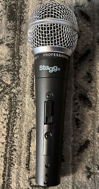 Stagg SDM50 Professional Dynamic Microphone with XLR Cable | Reverb