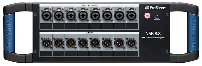 PreSonus NSB 8.8 8x8 AVB-Networked Stage Box | Reverb
