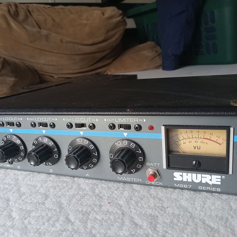 Vintage 'Shure M267' Mic Mixer & EQ | Reverb