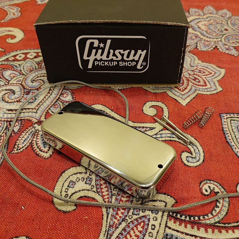 Gibson Pickup Shop Thunderbird Reissue Bass Pickup - Chrome | Reverb