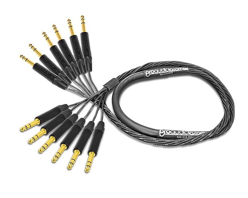 Standard 6 Channel Mogami 2932 Snake | Neutrik Gold TRS to | Reverb